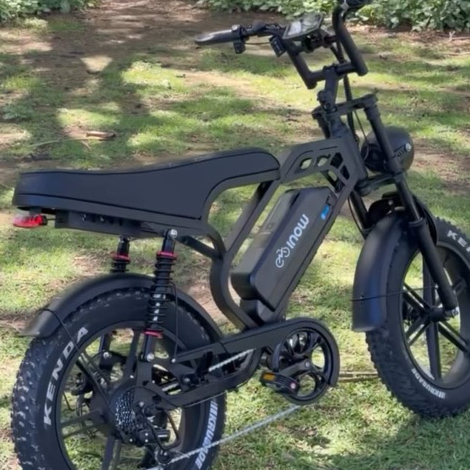 Inow V40 Pro 1000W | Trava de Segurança no Pneu + NFC | 60km | Shimano ...