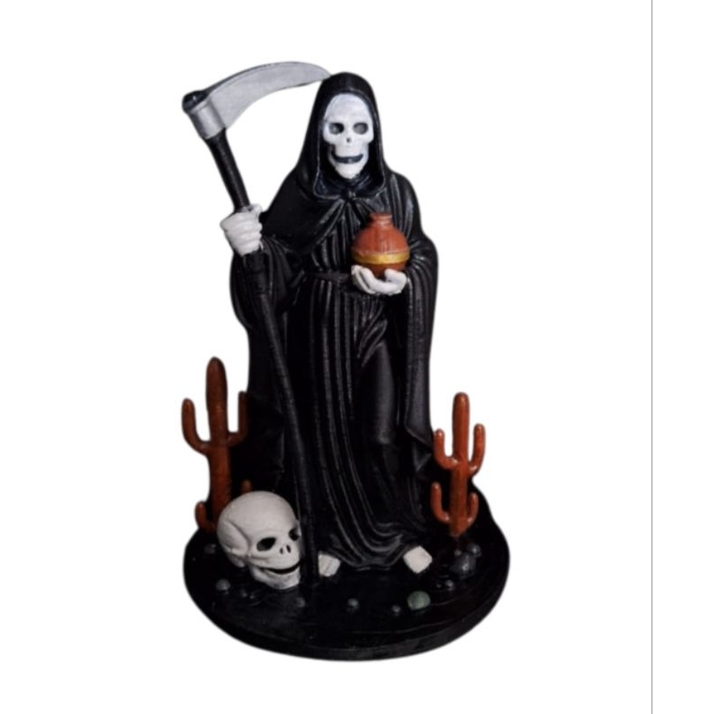 Estátua Santa Morte 15 cm – Impressão 3D Artesanal com Pintura ...