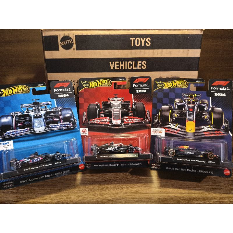 Hotwheels F1 Premium / Hot wheels Premium / Redbull Racing - Alpine ...