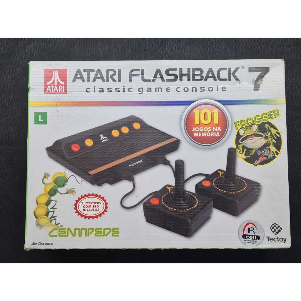 Atari Flashback 7 com 101 Jogos Completo | Shopee Brasil