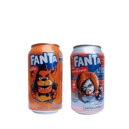 fanta combo halloween 2lata 350ml. | Shopee Brasil