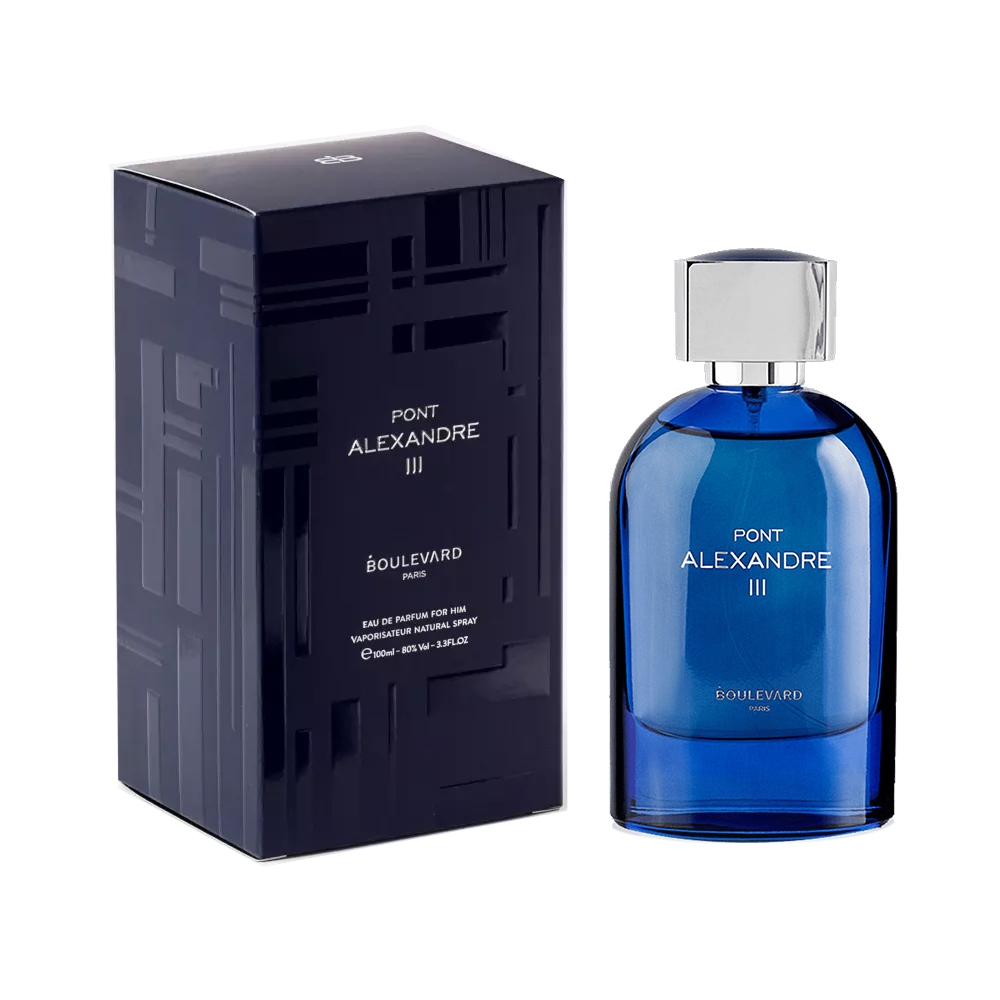 Boulevard Paris Pont Alexandre III EDP Masculino 100ml | Shopee Brasil
