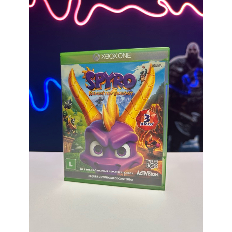 Spyro Reignited Trilogy Original Xbox One | Shopee Brasil