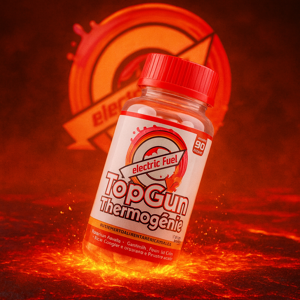 Termogênico 90 Cápsulas Eletric Fuel - Top Gun intense Pre Workout ...