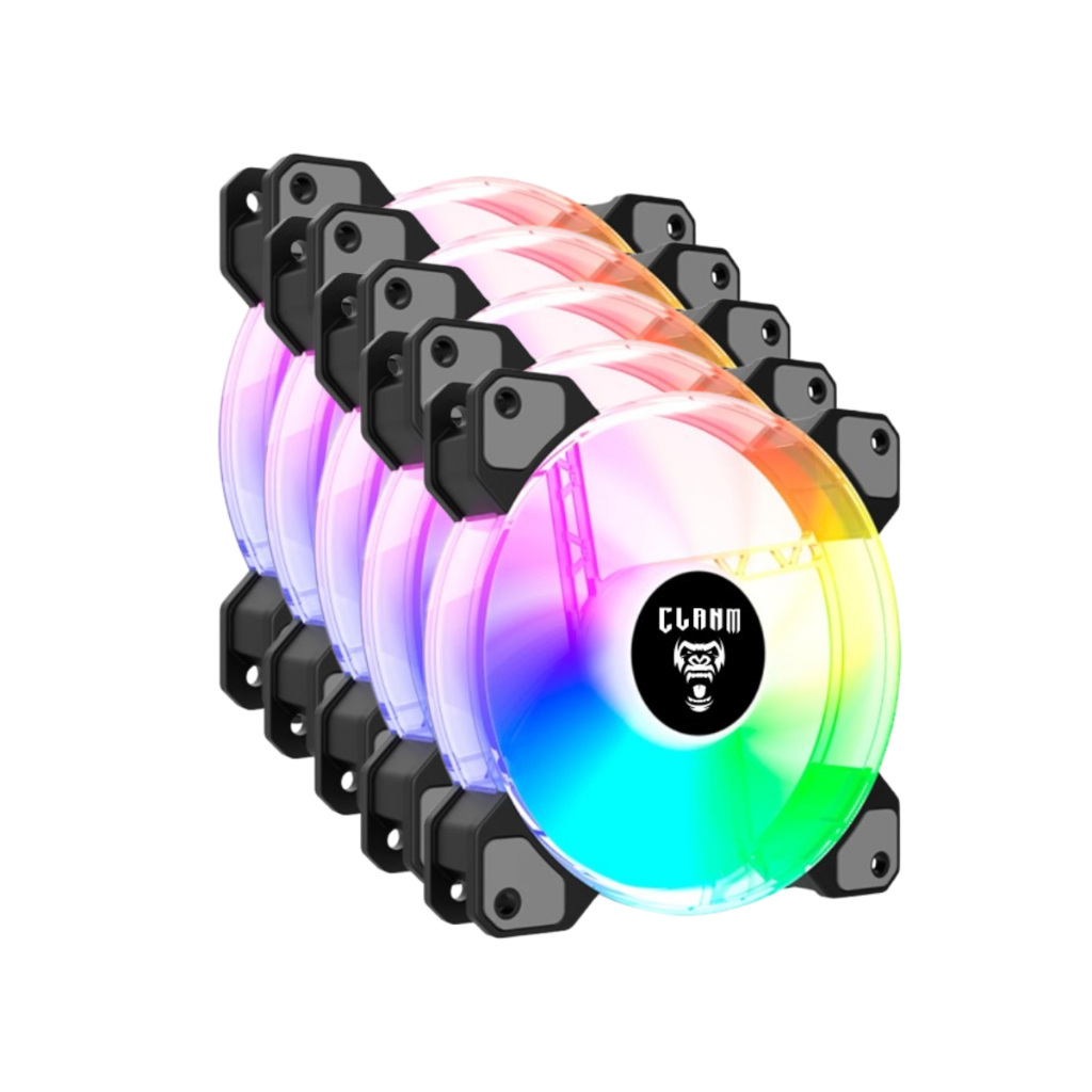 Kit 5 Coolers Fan VEX ARGB 120mm – 15 LEDS Forte, Silencioso e com Alto ...