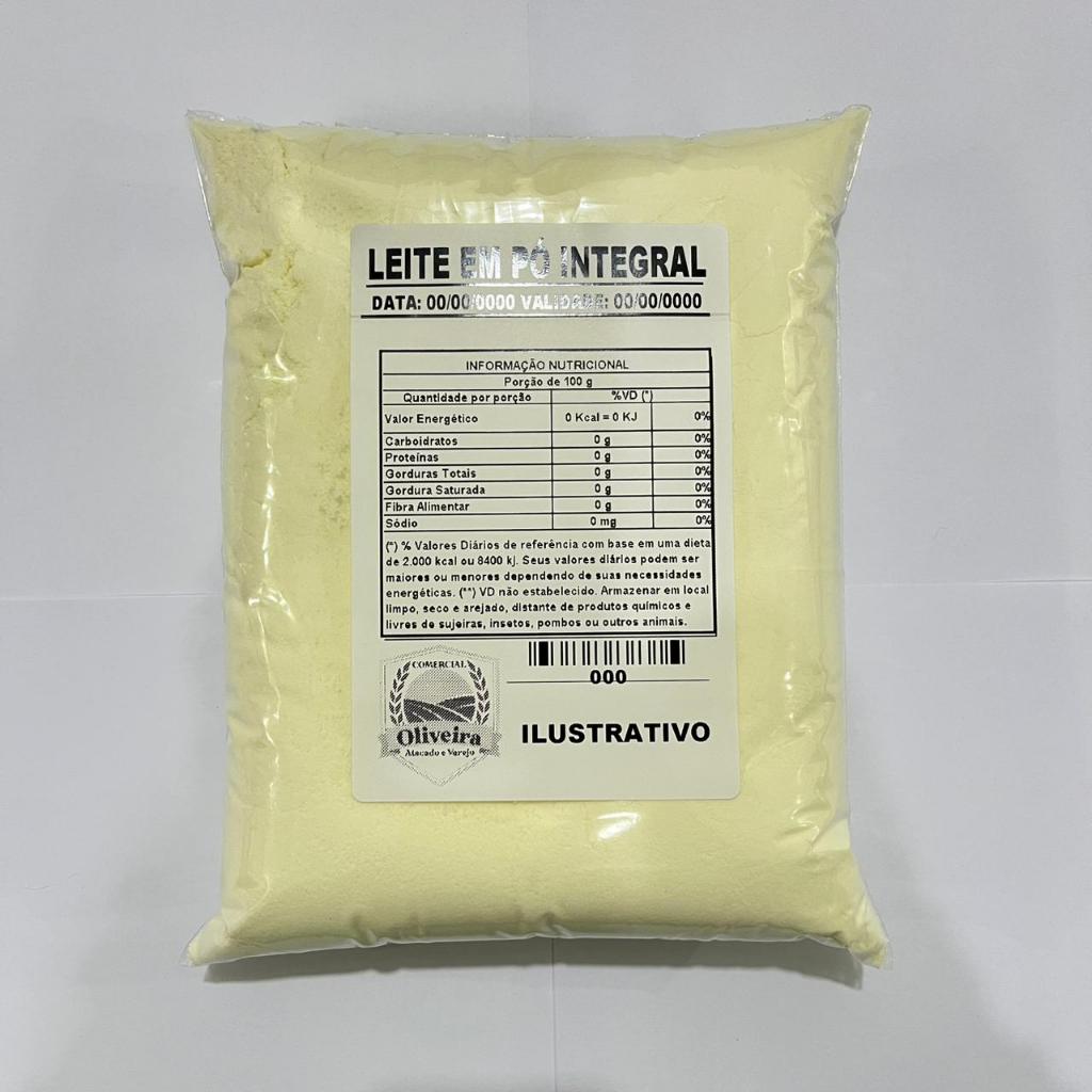 Leite em Pó Integral 1kg Puro | Shopee Brasil