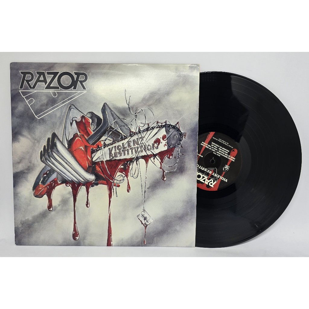 Razor - Violent Restitution c/ Encarte - War on Music 2010 - LP Vinil ...