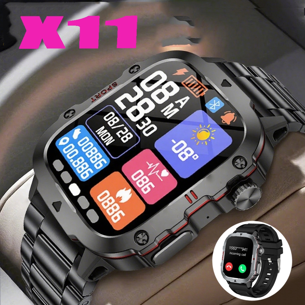 Smart Watch Q11 2025 com Bluetooth para chamadas, relógio esportivo e ...