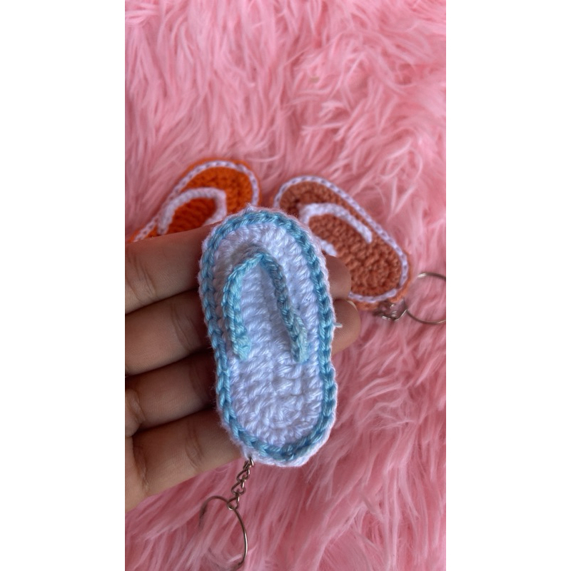 chinelinho de Amigurumi | Shopee Brasil