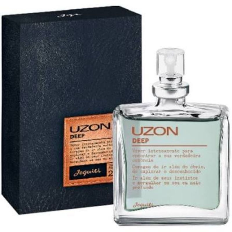 Uzon Deep Desodorante Colônia Masculino Uzon Deep, 25 ml | Shopee Brasil