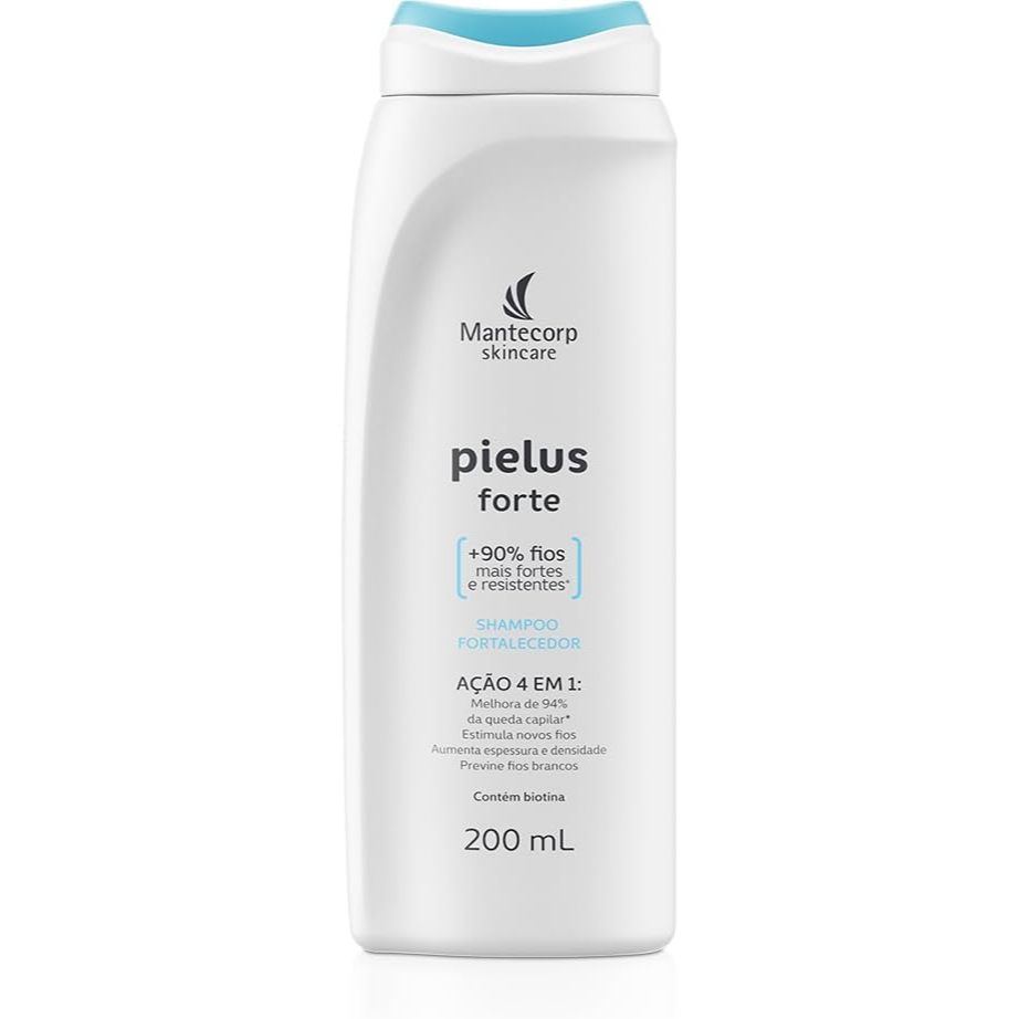 Shampoo Fortalecedor Antiqueda Pielus Forte 200ml - Mantecorp Skincare ...
