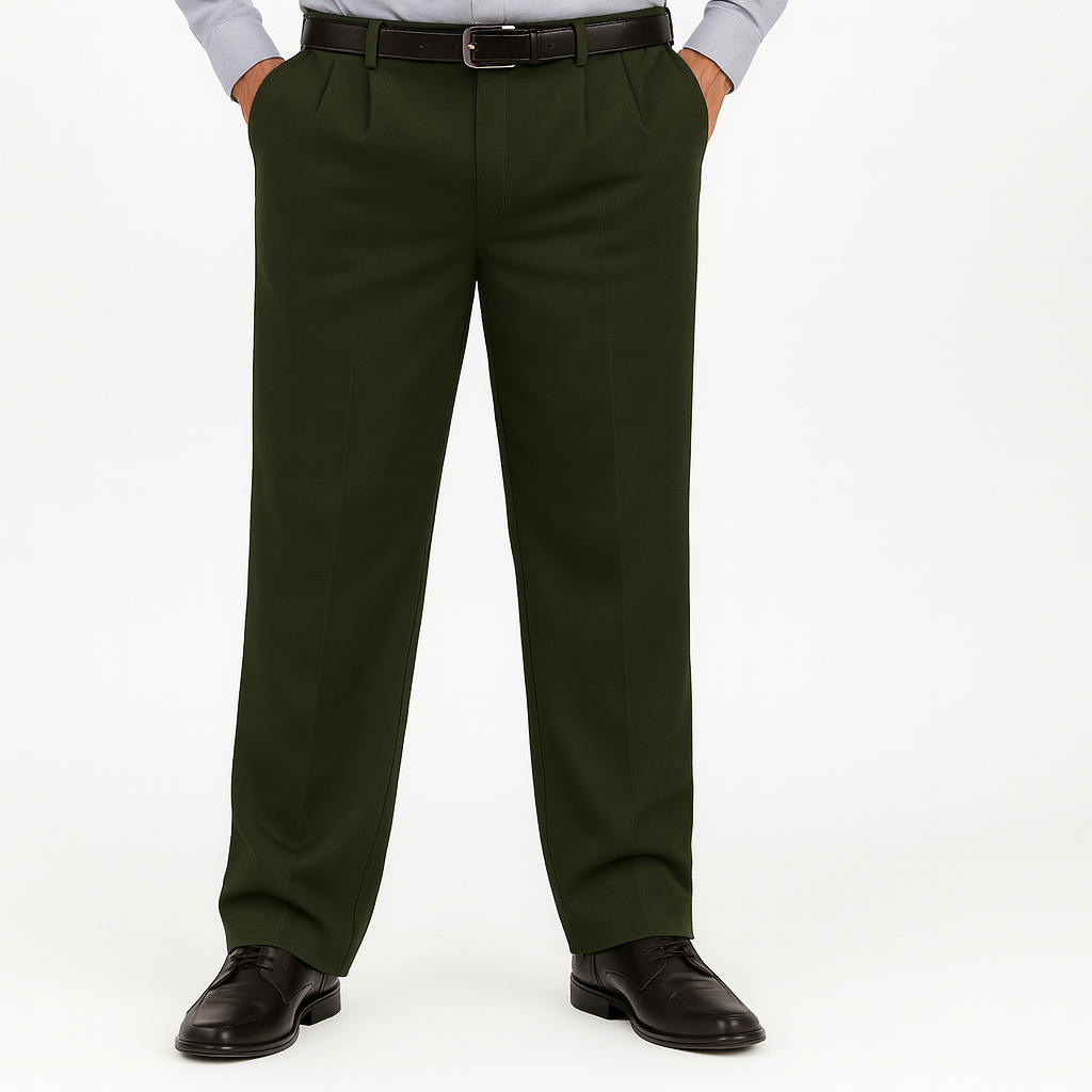 Calça Para Uniforme, Para Terno, Social, Trabalho Formal, Com Bolso ...