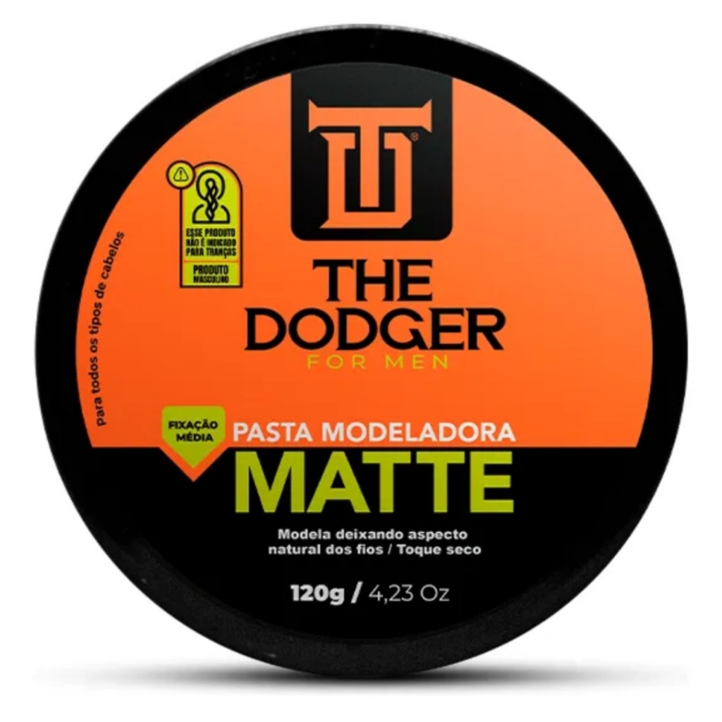 Pasta Modeladora Capilar Efeito Matte The Dodger 120g | Shopee Brasil