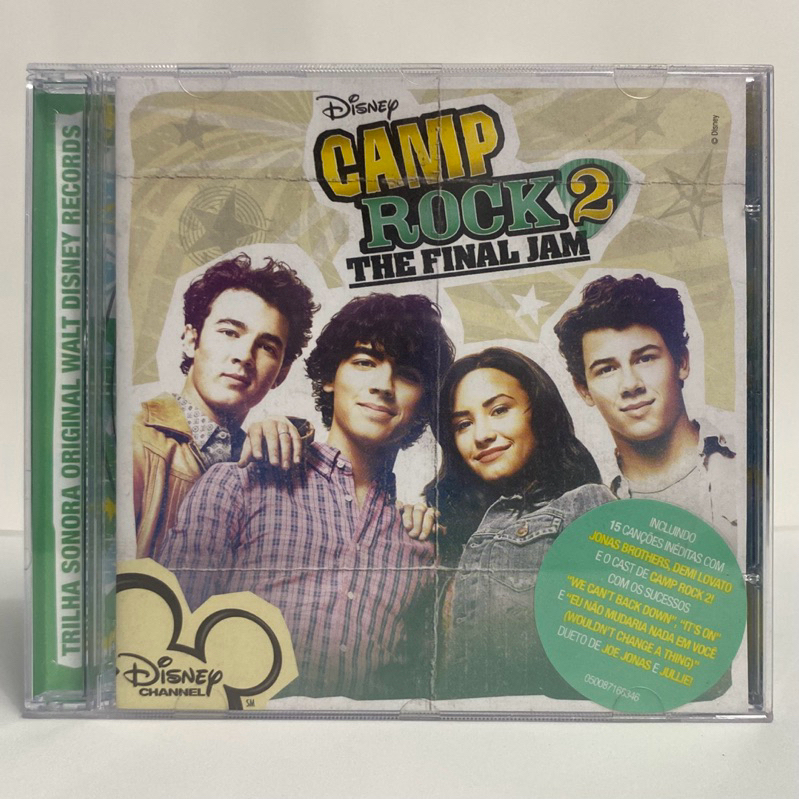 CD Camp Rock 2: The Final Jam Soundtrack | Shopee Brasil