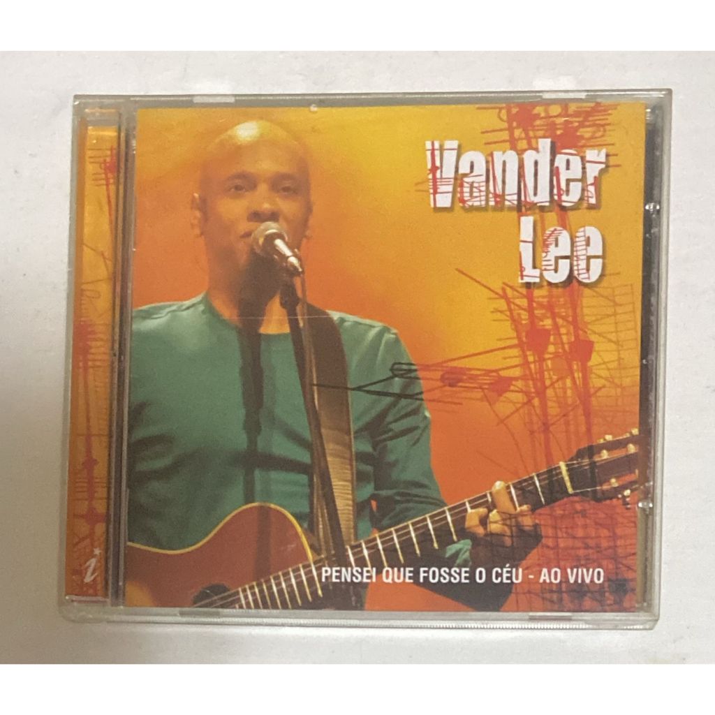 Cd Vander Lee - Pensei Que Fosse O Céu Ao Vivo | Shopee Brasil