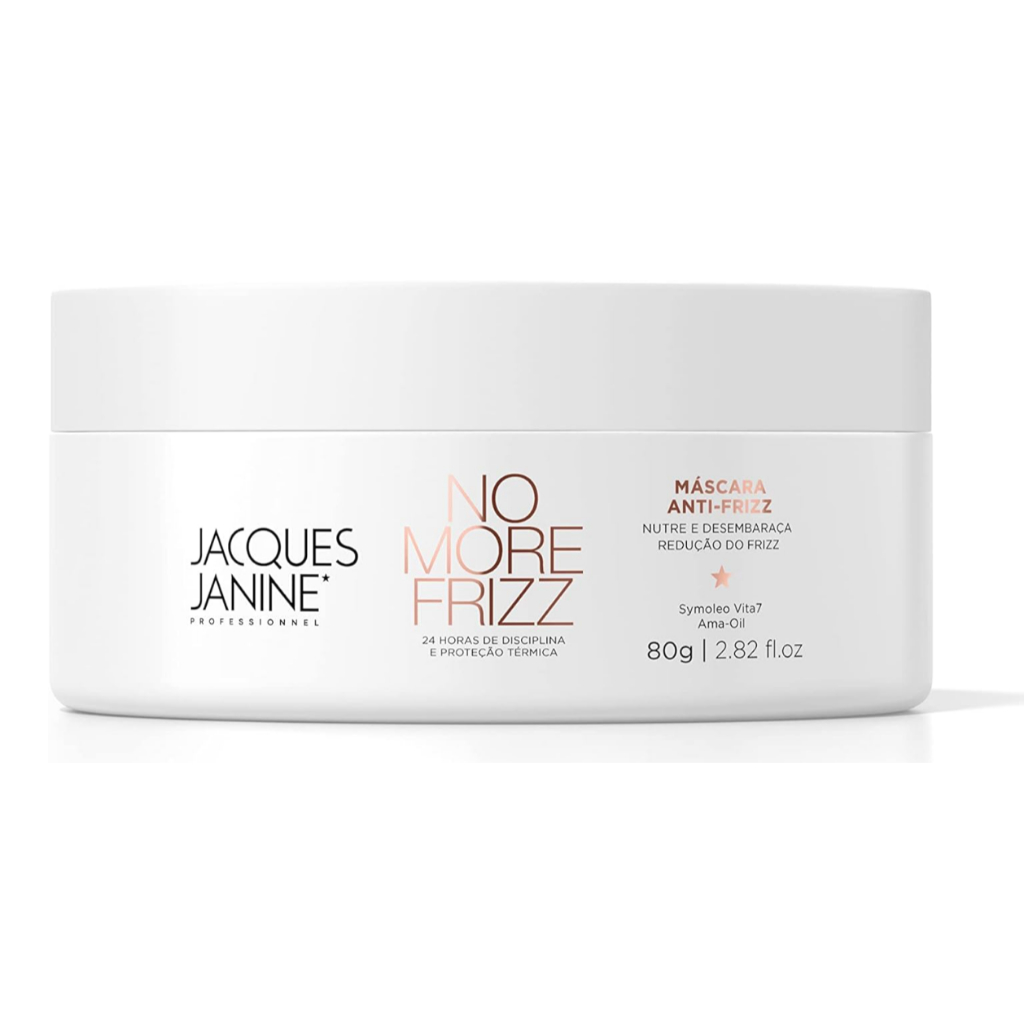 Jacque Janine Máscara Tratamento No More Frizz 80g | Shopee Brasil