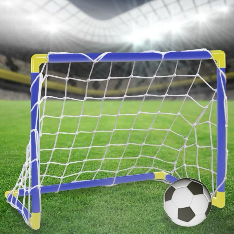 Kit Mini Trave com Rede, Bola, Bomba de Encher Trave Golzinho Futebol ...