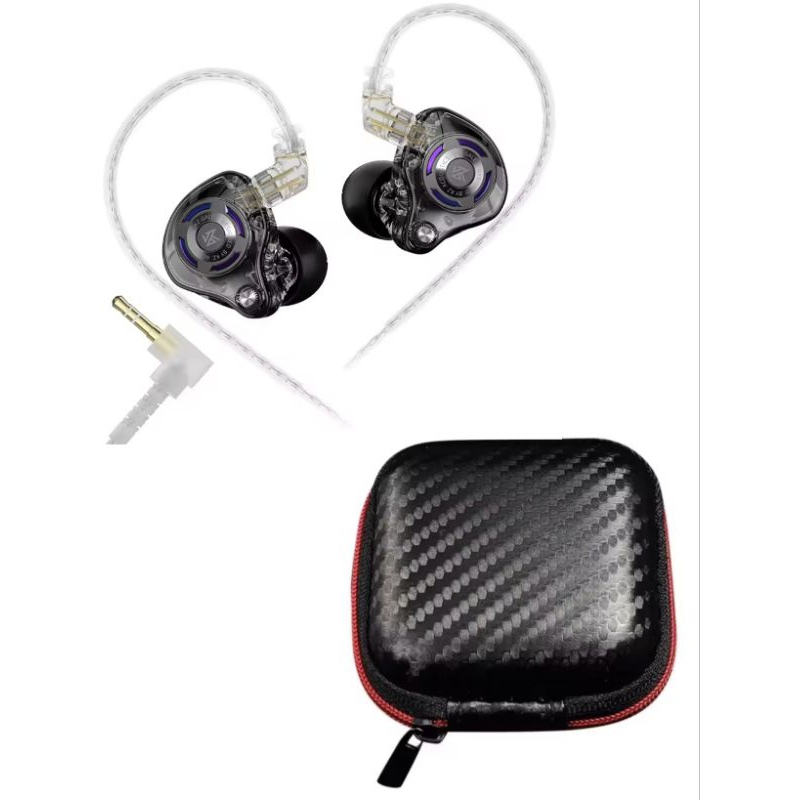 KZ Gale Fone de Ouvido HiFi In-Ear Monitor Gamer Profissional c/ Driver ...