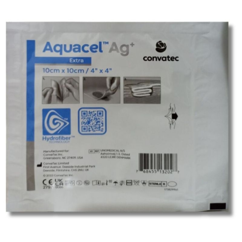 Aquacel Extra 10x10cm ou 15x15cm 2026 Convatec | Shopee Brasil