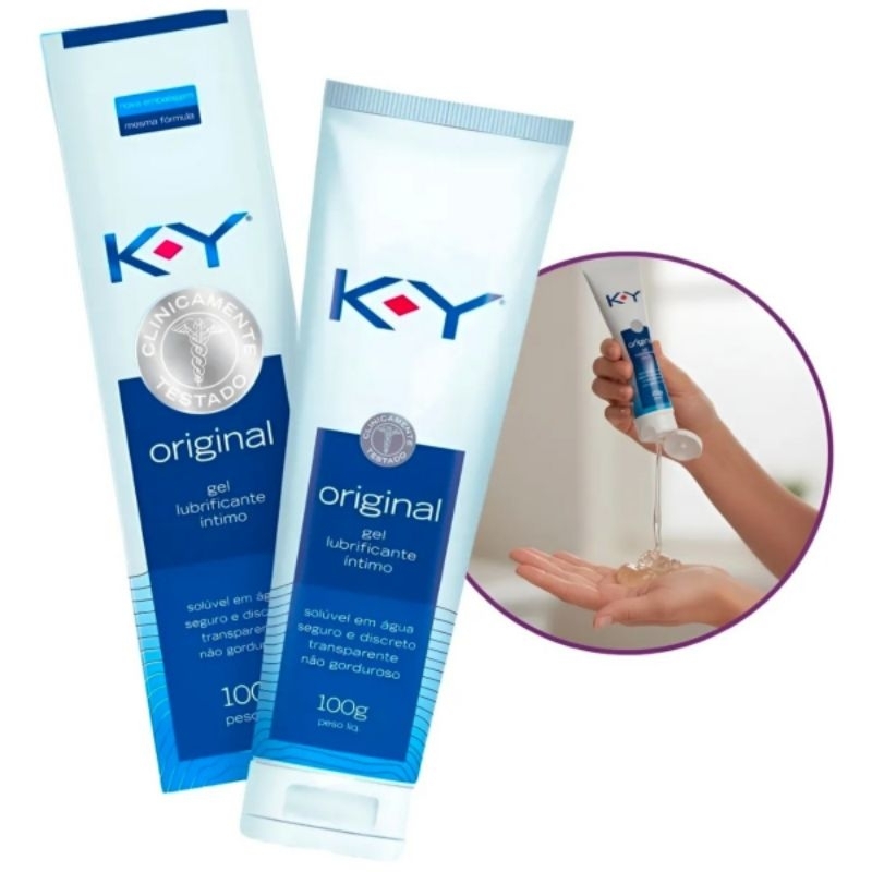 KY Original Gel Lubrificante Neutro A Base De Água 100g | Shopee Brasil
