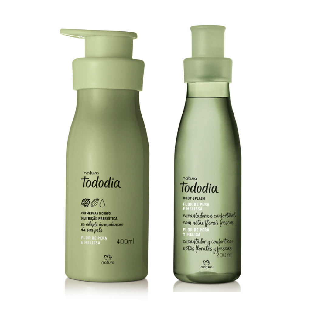Kit Natura Tododia Flor De Pera Melissa Hidratante + Body Splash ...