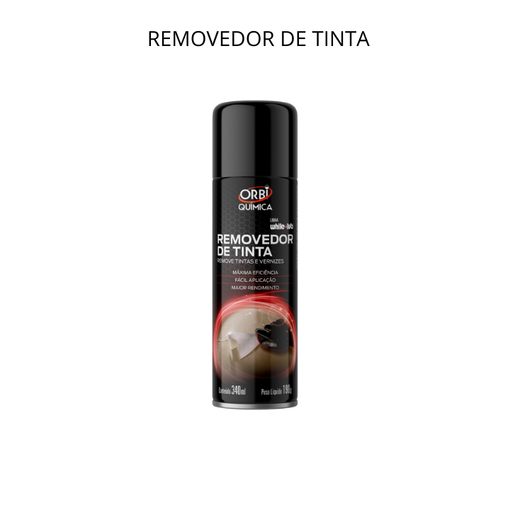 Spray Removedor De Tinta E Verniz Orbi 340ml removedor de tinta ...