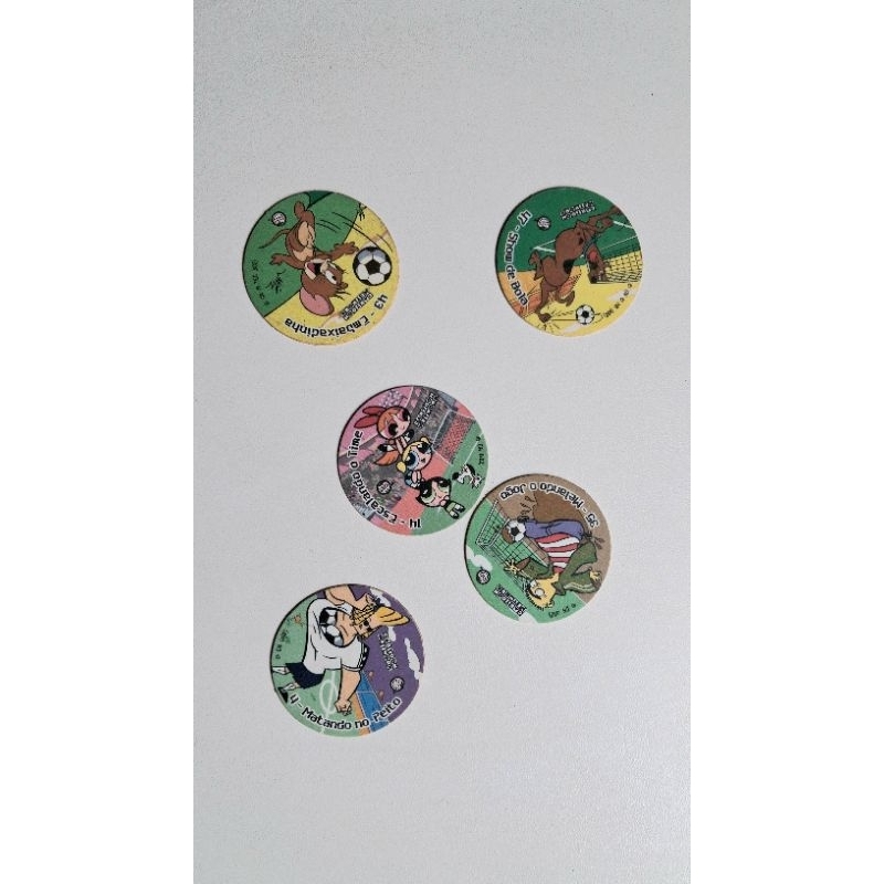tazos elma chips copa toon - cartoon network - unidade ou kit | Shopee ...