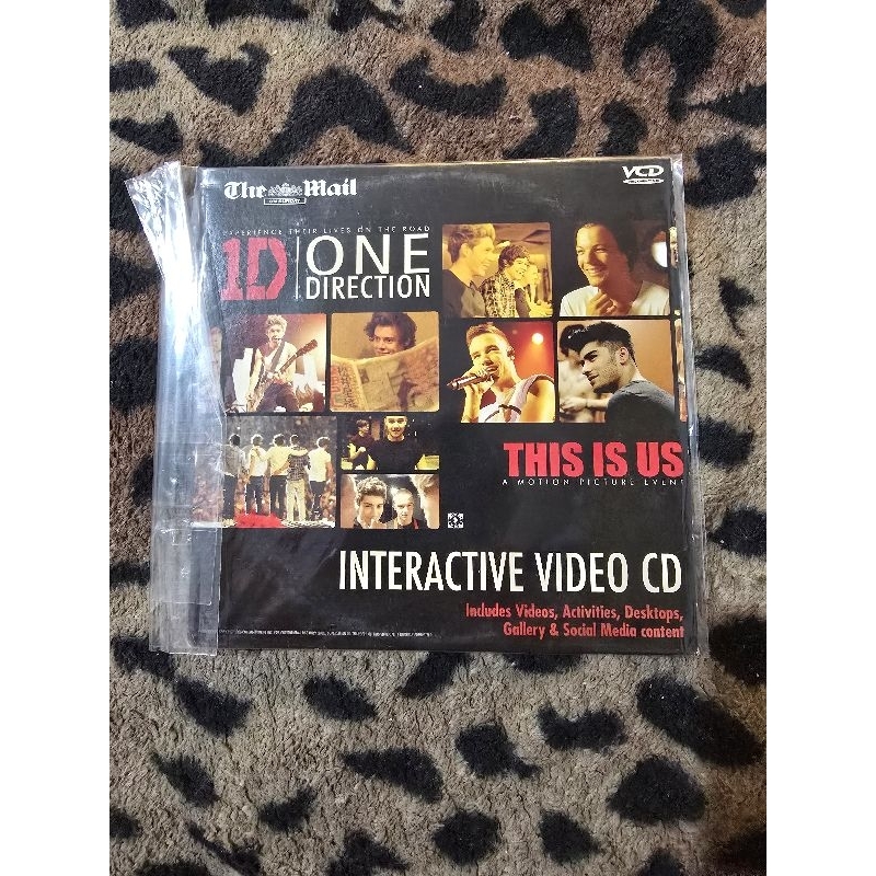 One direction cd rom this is us (cd pra ver no computador) | Shopee Brasil