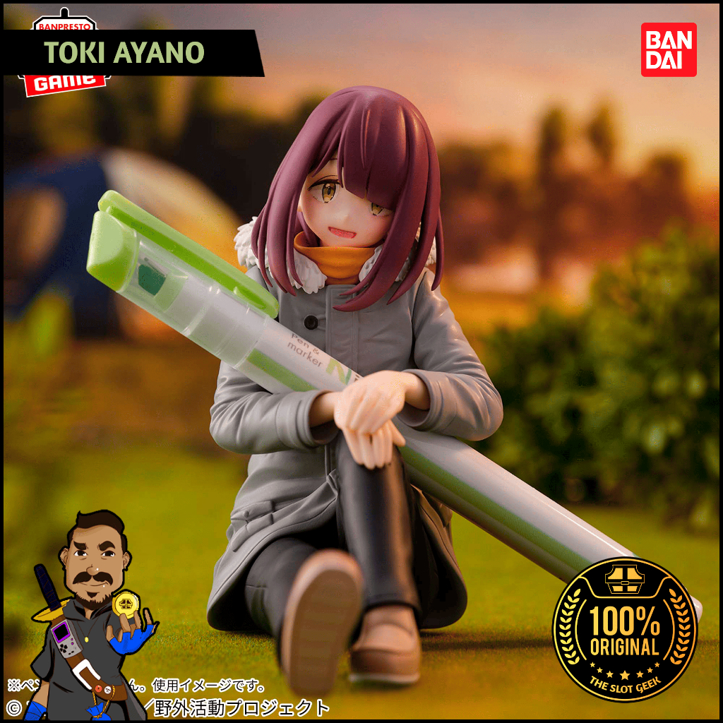 Action Figure Toki Ayano - ORIGINAL BANDAI - Yurucamp | Shopee Brasil