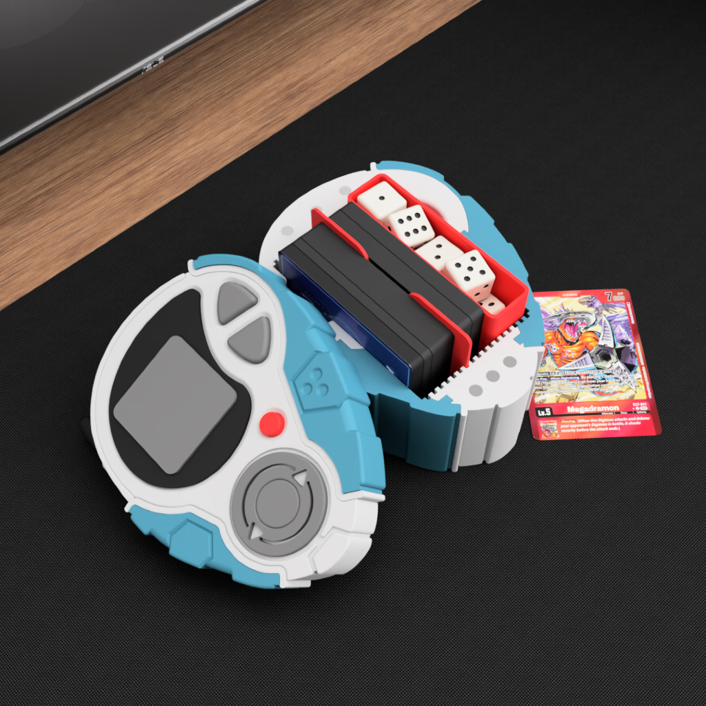 Deck Box TCG Digimon DIGIVICE Generation 2 - Impressão 3D | Shopee Brasil