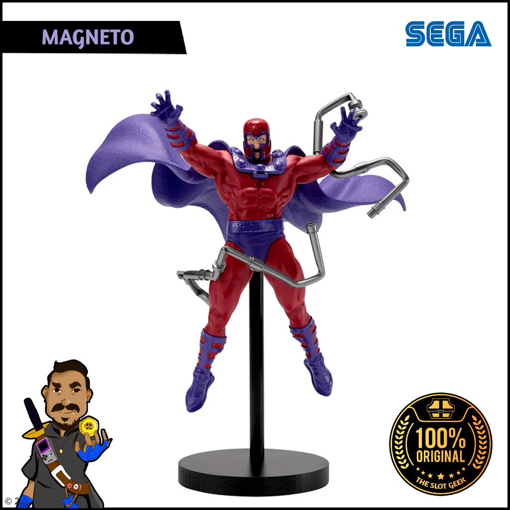 Action Figure Magneto - ORIGINAL SEGA - Marvel | Shopee Brasil