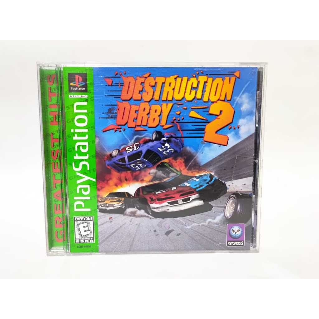 Destruction Derby 2 100% Original Ps1 Playstation 1 | Shopee Brasil