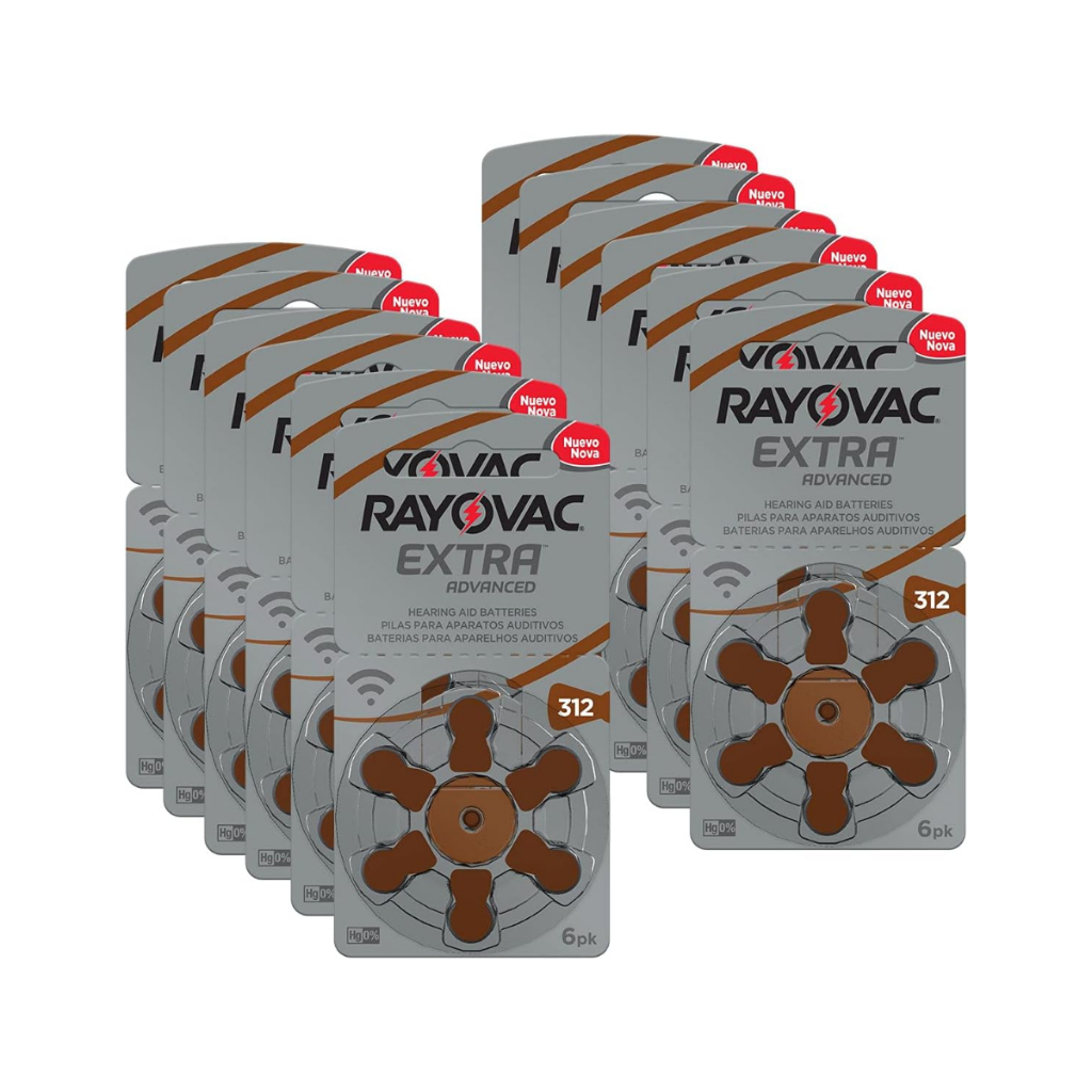 Rayovac 312 para Aparelho Auditivo - 12 Unidades | Shopee Brasil