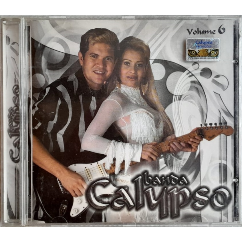 Cd Banda Calypso Vol.06 ''A Lua Me Traiu'' Cd Original (Escrita Nos ...