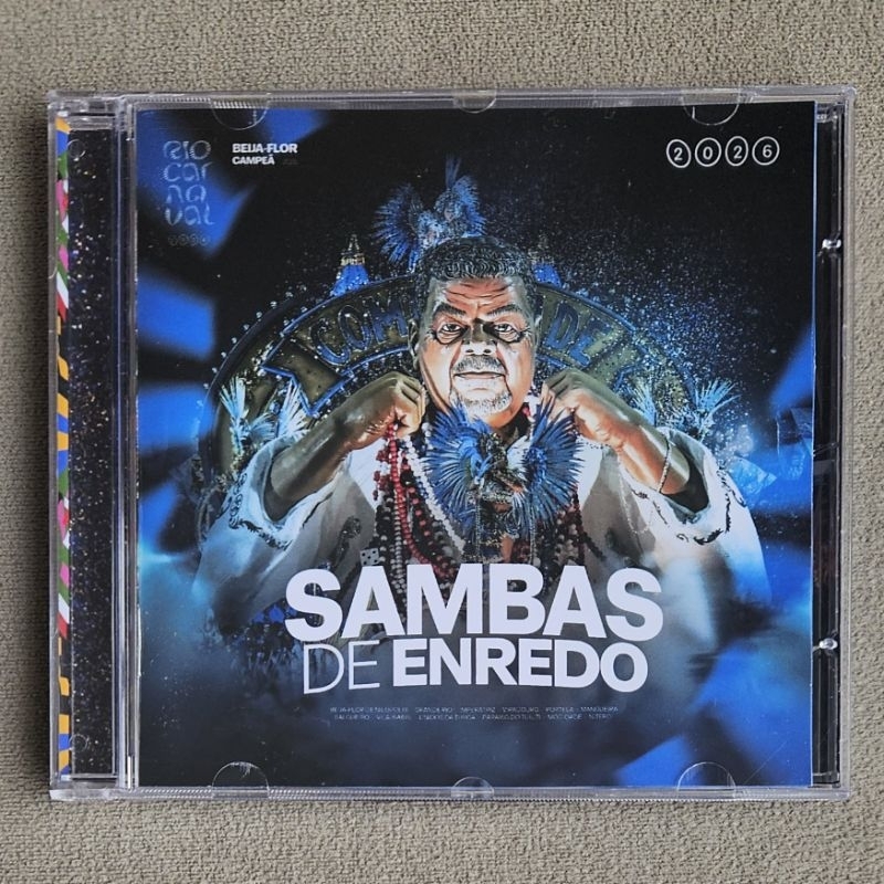 Cd Sambas De Enredo 2026 - Grupo Especial (Contém Letras dos Sambas ...