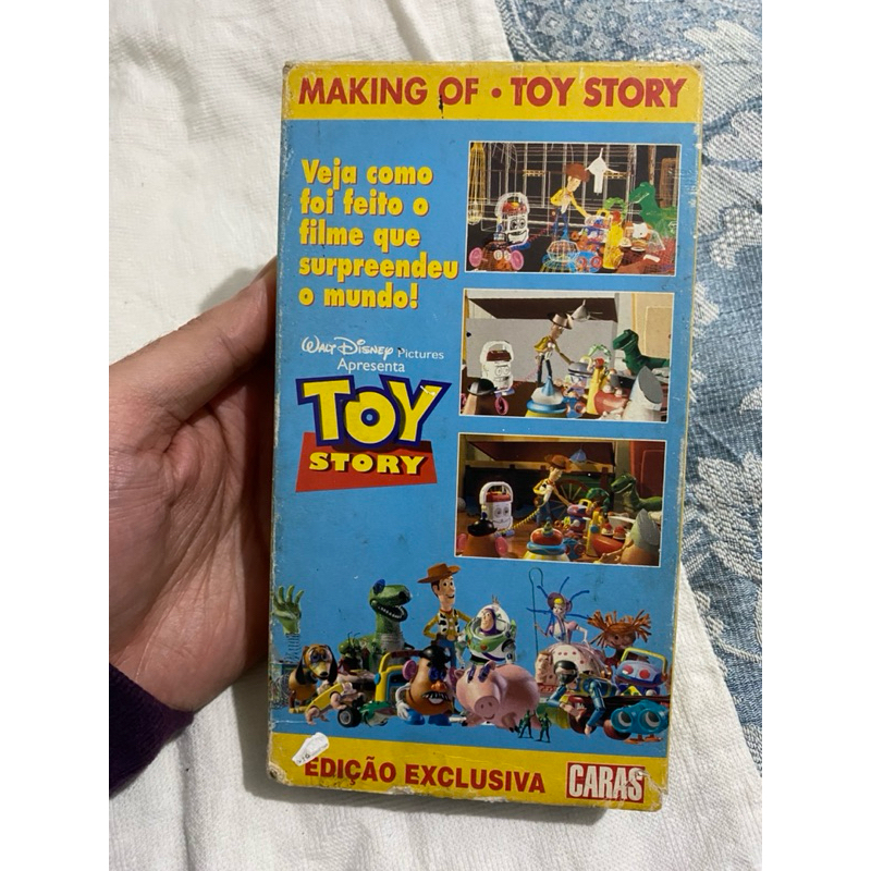 VHS Making of Toy story | Shopee Brasil