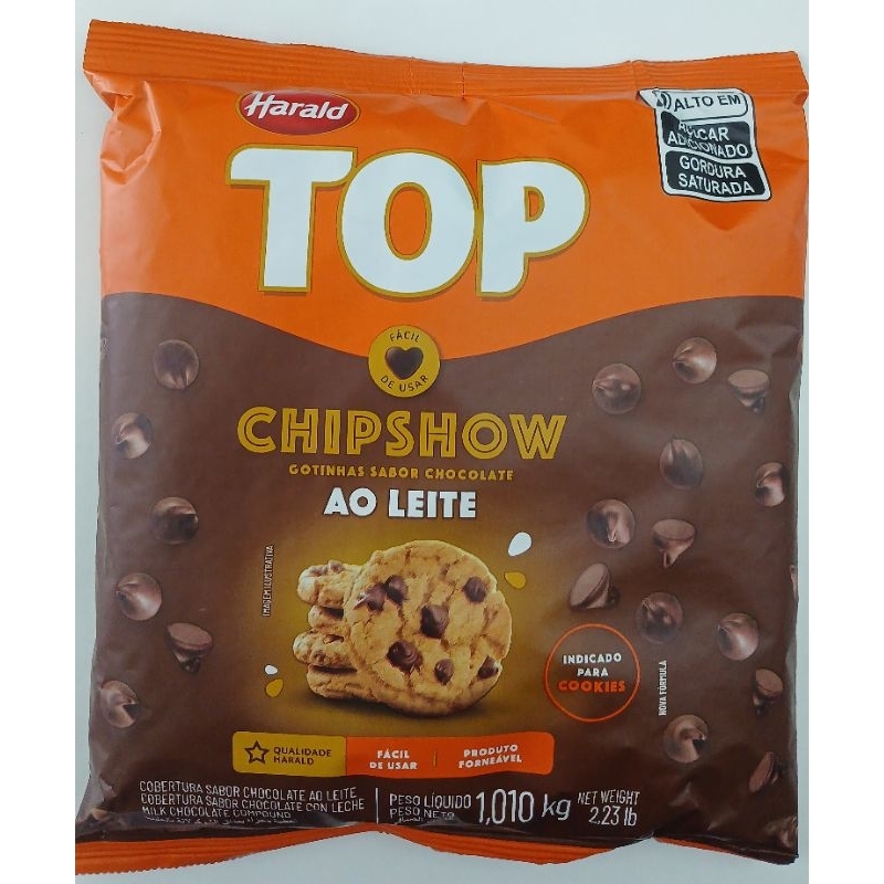 Gotas Sabor Chocolate Chipshow Top Harald Ao Leite Panetone Cookies | Shopee Brasil