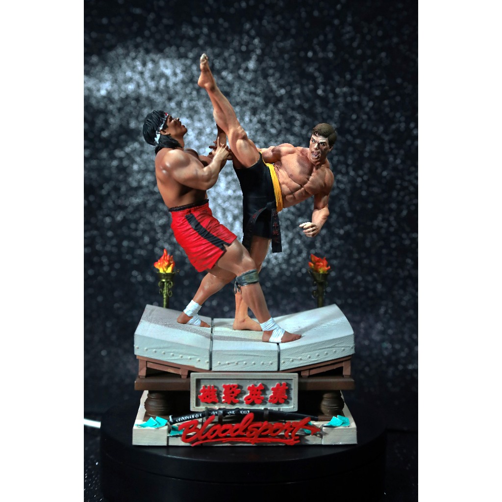 Figure do filme "O grande dragão Branco" (Frank Dux e Chong Li ...