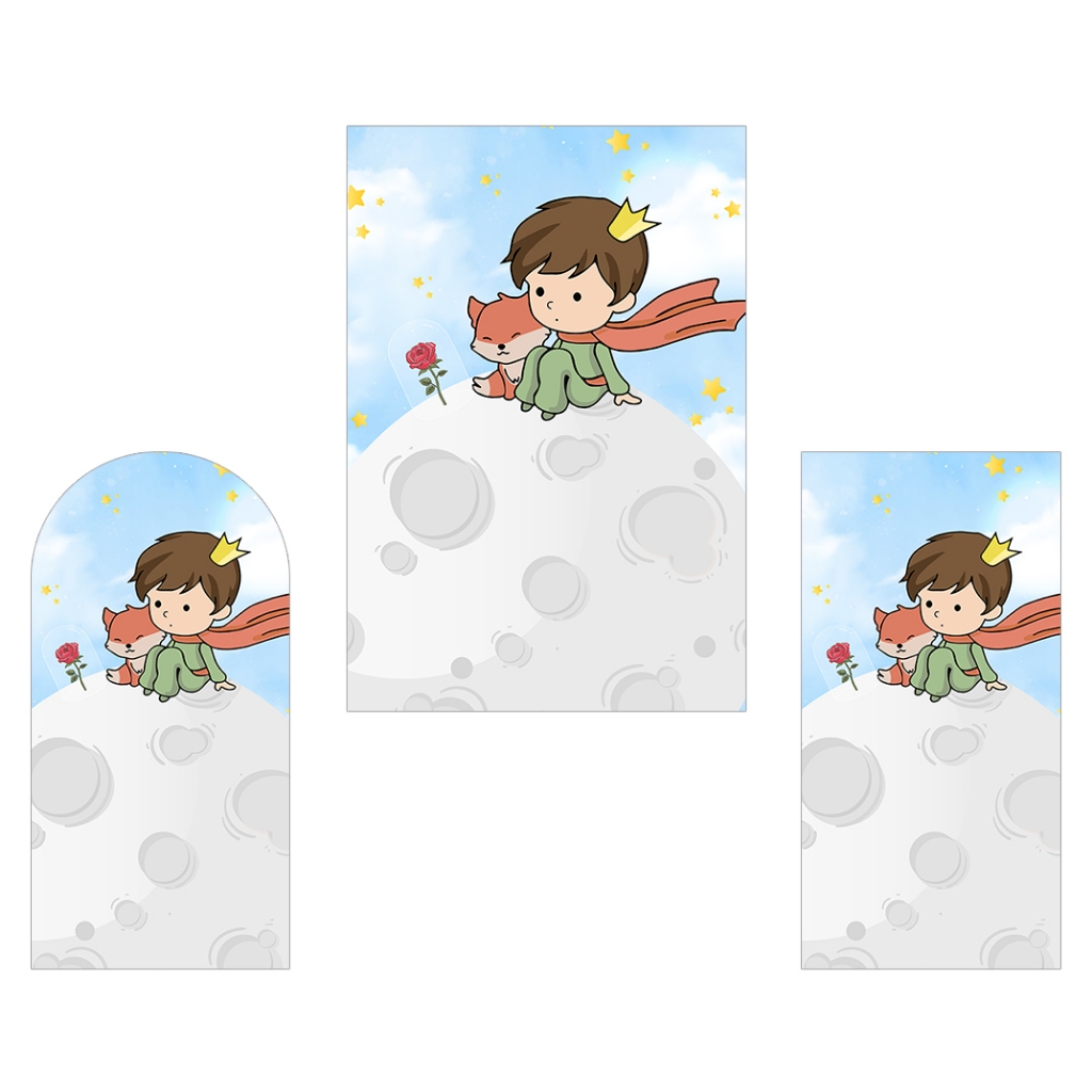 Painel De Festa Vertical - Pequeno Príncipe Flor 006 | Shopee Brasil