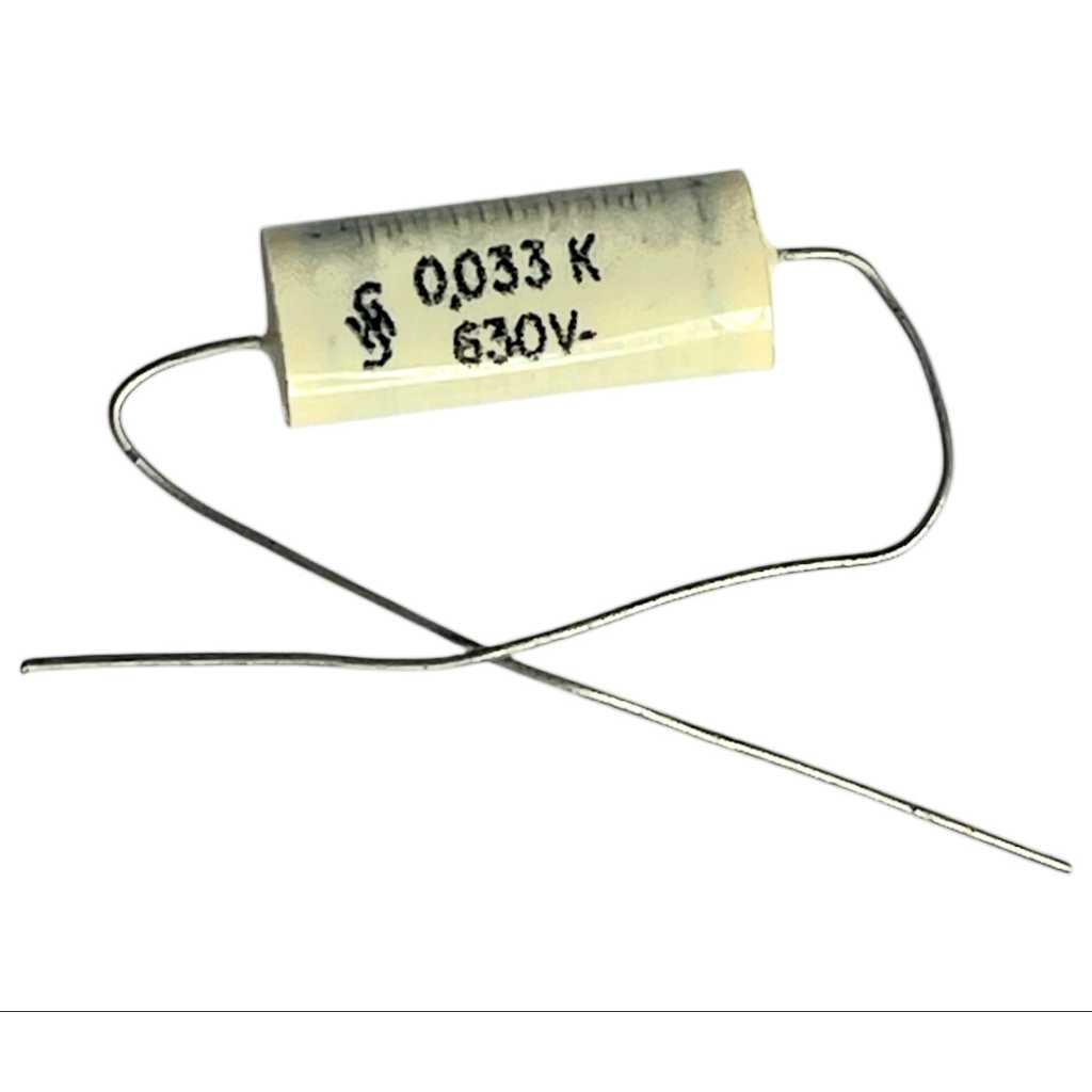 KIT 10pçs - Capacitor Poliester Axial 33k 630v Siemens | Shopee Brasil