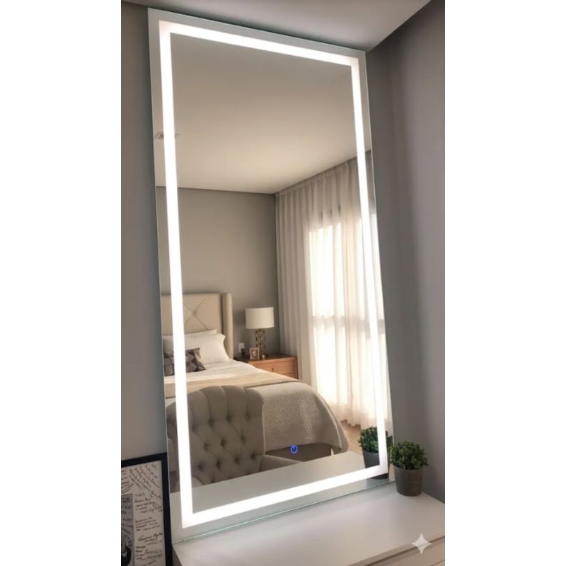 espelho Jatiado led e touch 30 x 120 espelho camarim espelho led ...