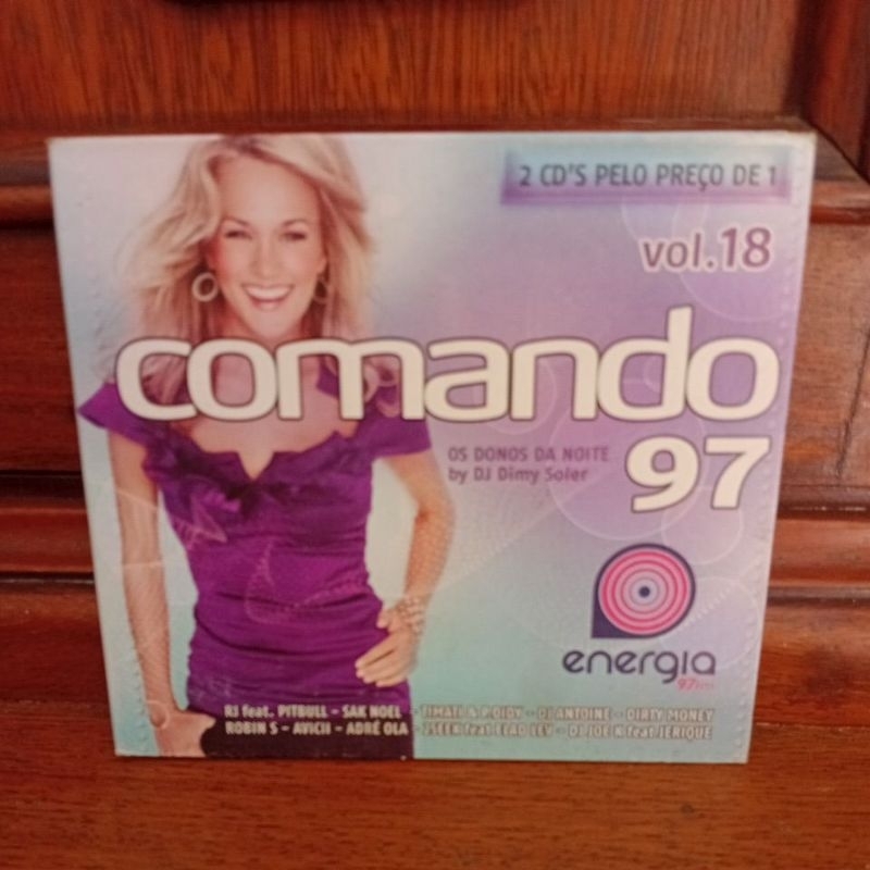 Cd Comando 97 Vol 18 Shopee Brasil