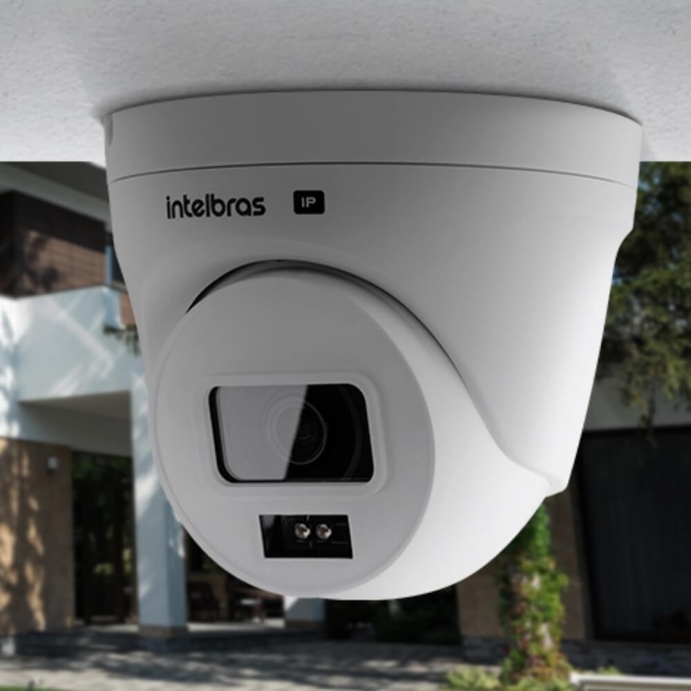 CAMERA INFRA DOME IP VIPC 1230 D IR 30M LENTE 2.8 MM FULL HD POE G2 - INTELBRAS | Shopee Brasil