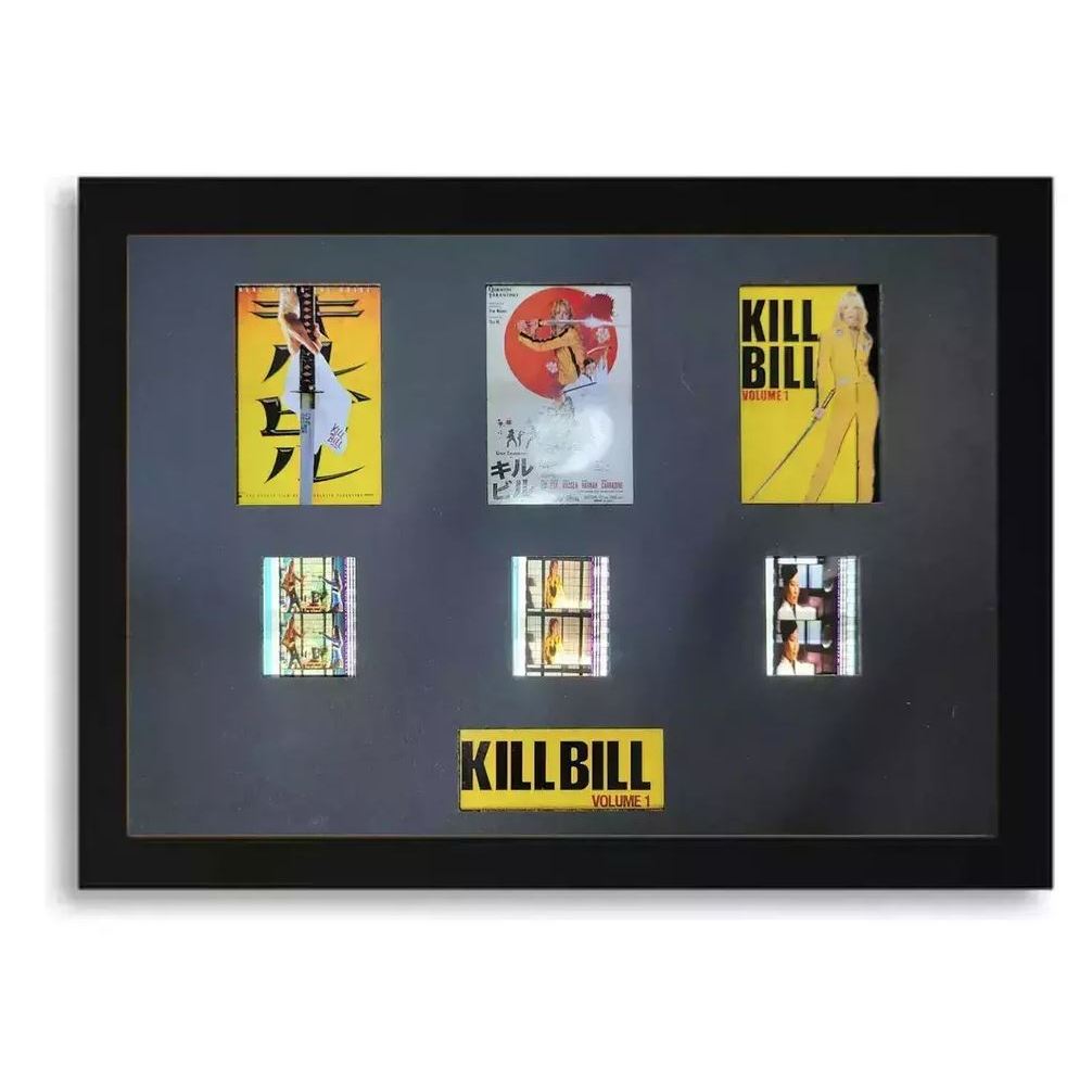 Kill Bill Volume 1 Parte Filme Original 35mm (células) Leds Quadro ...