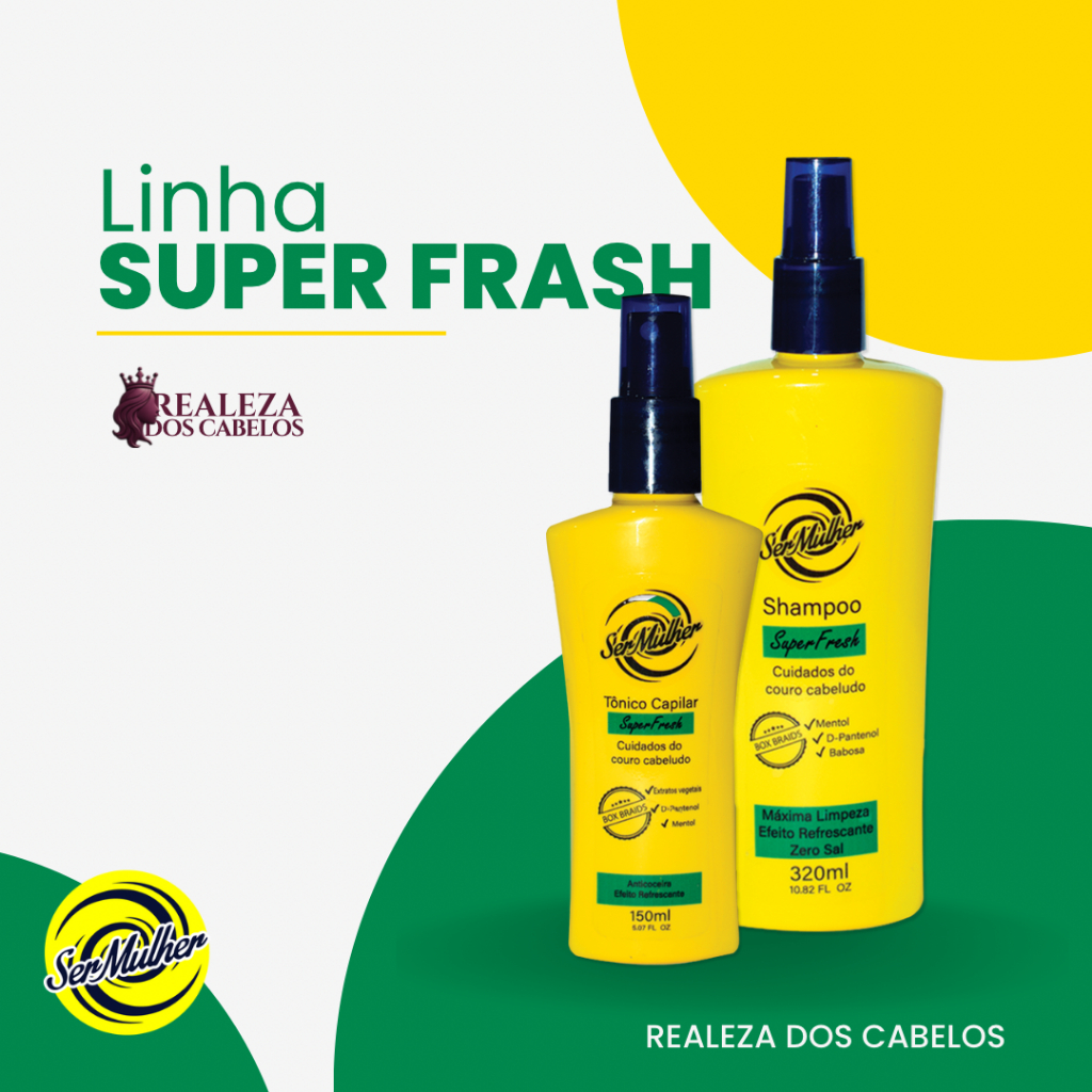 Kit Shampoo Super Fresh ESTIMULANTE Super Fresh Ser Mulher | Shopee Brasil