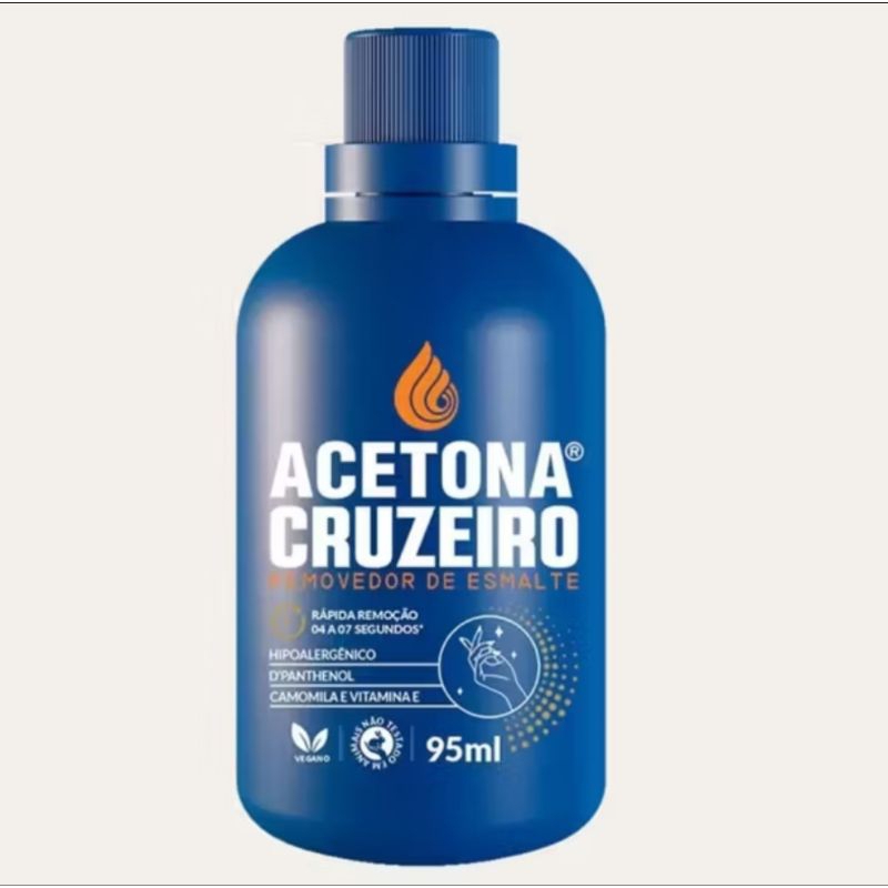 Acetona Cruzeiro 95ML # VAL:06/05/2027 | Shopee Brasil