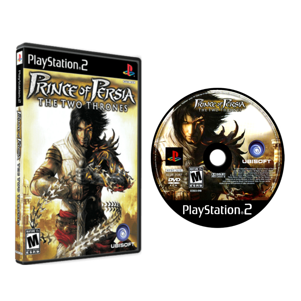 Jogo Prince of Persia The Two Thrones Para PS2 Playstation 2 | Shopee ...
