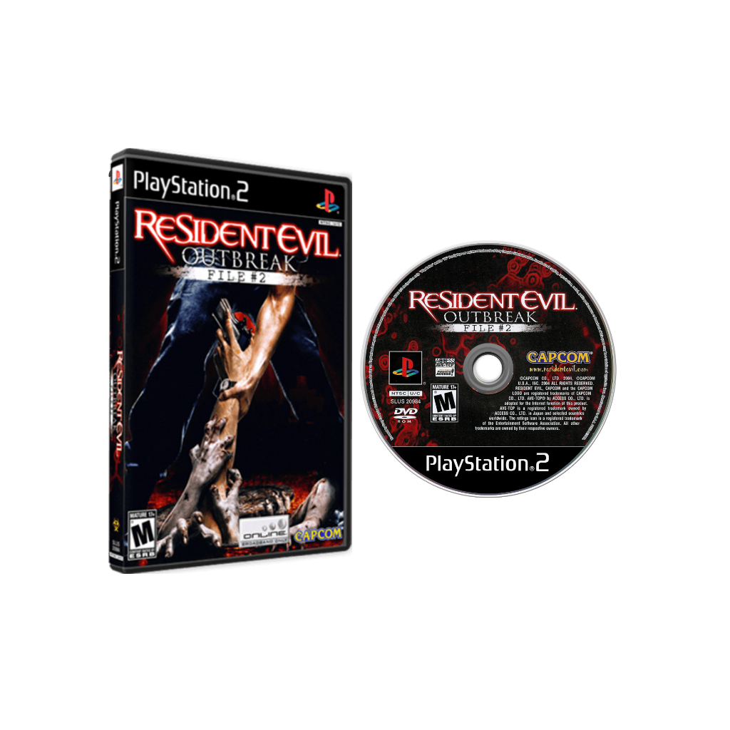 Jogo Resident Evil Outbreak File 2 Para PS2 Playstation 2 | Shopee Brasil
