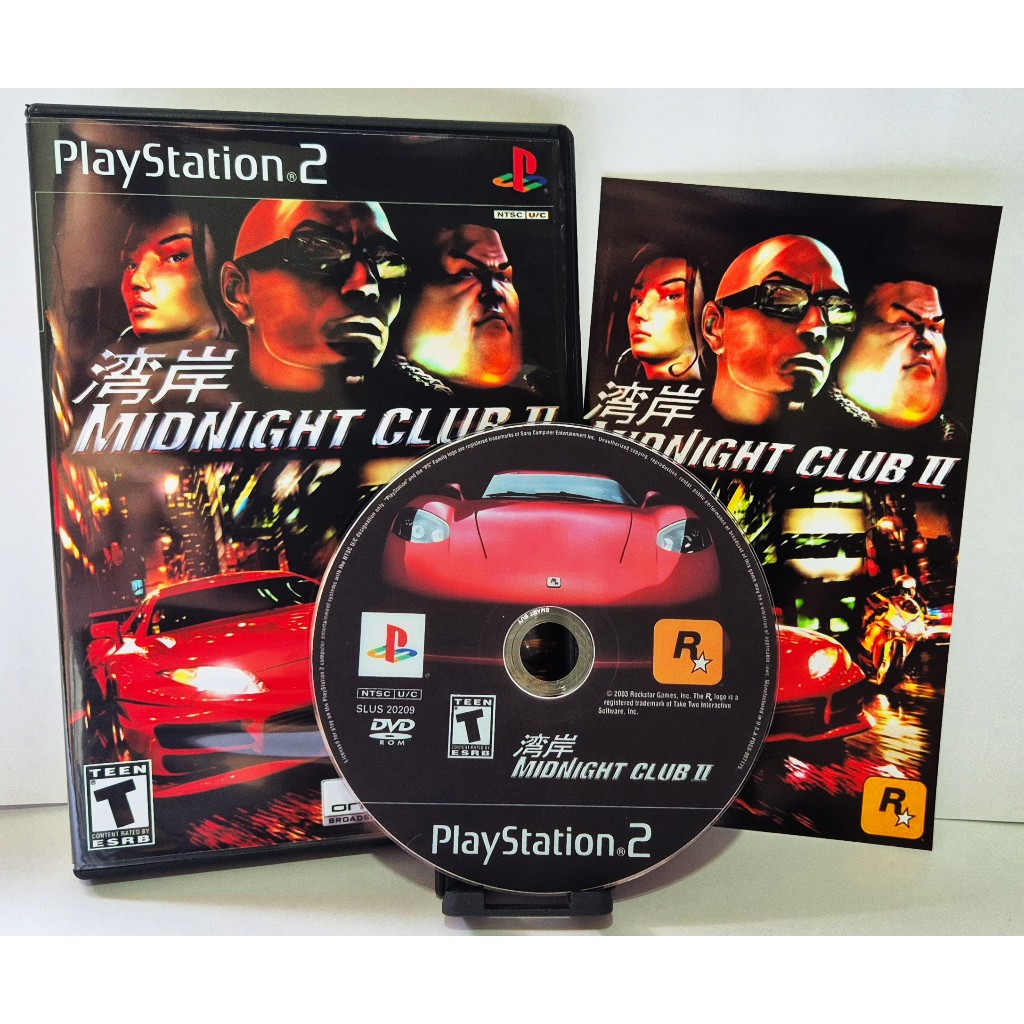 Midnight Club II - PS2 | Shopee Brasil