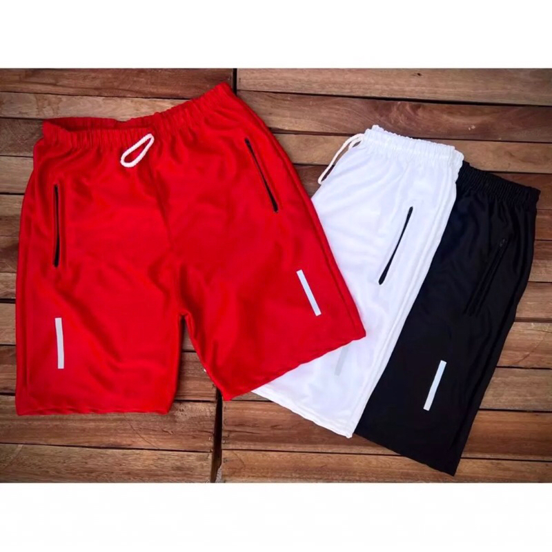 KIT 2 BERMUDAS MASCULINA- COM LOGO REFLETIVO QUE REFLETE NO FLASH DO ...